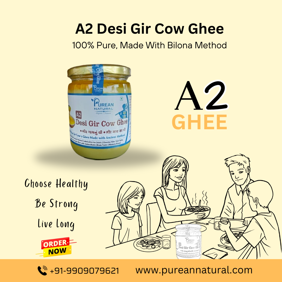 Desi Gir Cow Ghee - Purean Natural